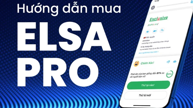 Hướng dẫn mua Elsa Speak Pro trên ví điện tử 9Pay