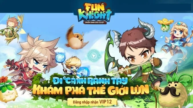 Hướng dẫn nạp game Fun Knight Chiến Binh Siêu Quậy